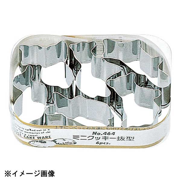 ●6PCセット内容:イヌ、キツネ、ロバ、ネコ、サカナ、アヒル●材質：ステンレス●生産地：燕三条