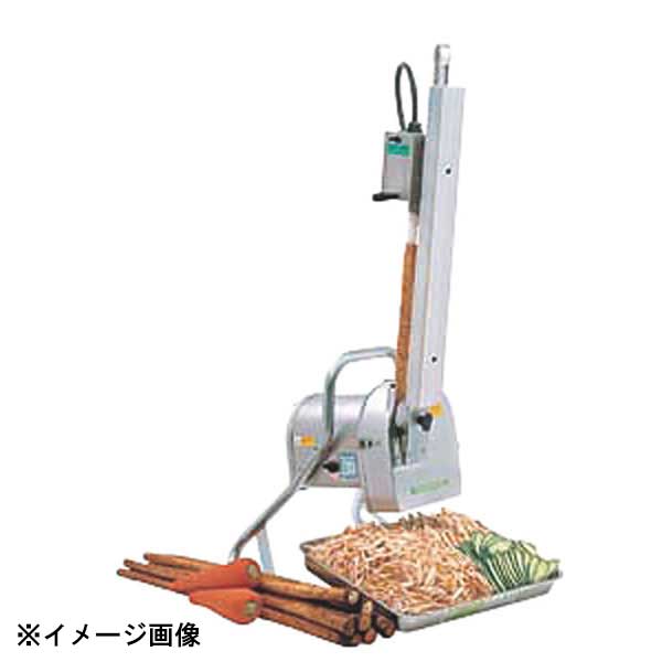 ●ごぼうのササガキが簡単に出来ます。斜め切りもでき、角度、厚さ調節機能もついています。【使用方法】ゴボウの皮を?きます。皮を?いたゴボウを約35cm程度に切ります。ゴボウをゴボウホルダーにセットして機械のスイッチを入れます。ゴボウホルダーか...