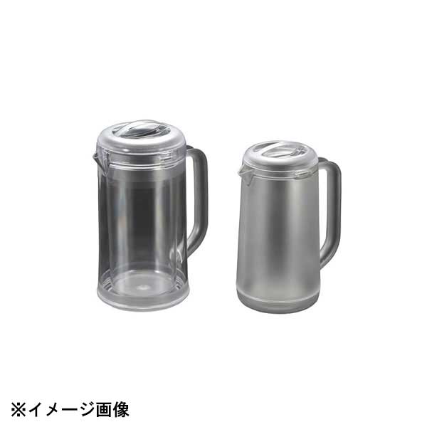 冷たい水を入れても結露しにくい二重構造。種類、残量を確認し易いクリアタイプ。中身がみえるので、視覚的に涼しさを演出。燕三条製●サイズ　直径×高さ：φ130×H250mm●材質：ポリカーボネイト●生産地：燕三条