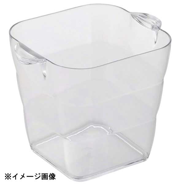 冷たさをキープするシャンパン＆ワイン愛好家の必需品。クリア色が爽やかな印象。1～2本のボトルを冷やすことができます。お酒と一緒に素敵な時間をより一層盛り上げてくれます。●サイズ　外幅×奥行×高さ：250×203×H203mm●材質：メタクリ...