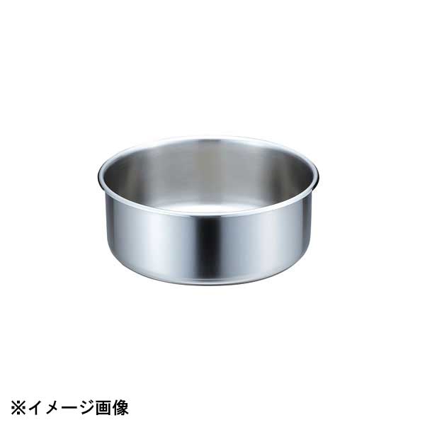 中華ビュッフェ用湯銭鍋。丈夫なステンレス製。●サイズ　外径×高さ：φ290×H110mm●材質：18-0ステンレス●生産地：燕三条