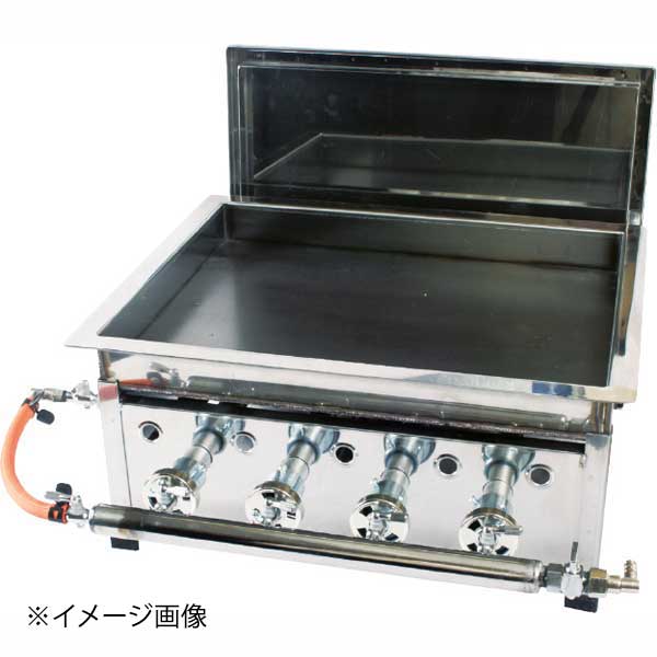 ●抗菌ステンレス仕様●サイズ（間口×奥行×高さ）:620×380×310mm ●鉄板サイズ:600×360×H9mm ●ガス消費量:10.32kW ●バーナー:4本 ●ガス接続口:9.5mm●抗菌ステンレス仕様●サイズ（間口×奥行×高さ）:...