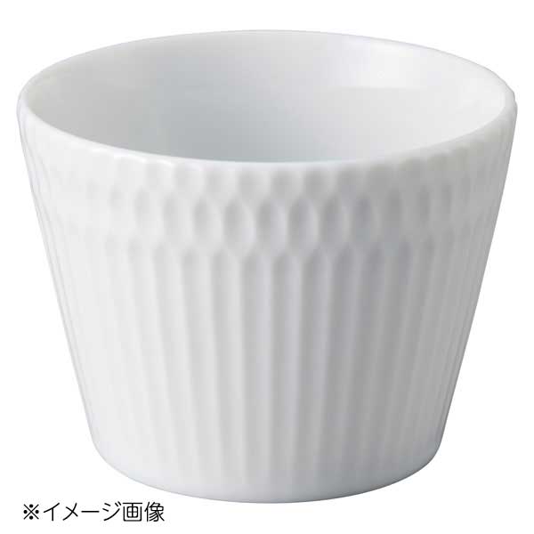 伝統的な「しのぎ文様」の繊細なレリーフが美しい器●サイズ：φ8.5×H6.5cm ●満水容量：200cc ●素材：白磁 ●品番：T256-876-4207※メーカー希望小売価格はメーカーカタログに基づいて掲載しています。(カタログ表示価格は...