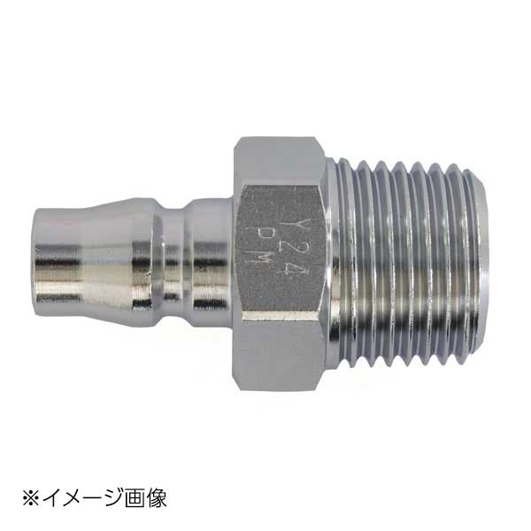 【特徴】●一般的なエア配管用エアプラグです。【用途】●管用おねじに対する配管として【仕様】●適用流体：空気●最高使用圧力(MPa)：1.5●ねじ径：R1/2【サイズ】幅27×高さ45×奥行23mm【本体質量】61g【原産国】日本【材質】●本...