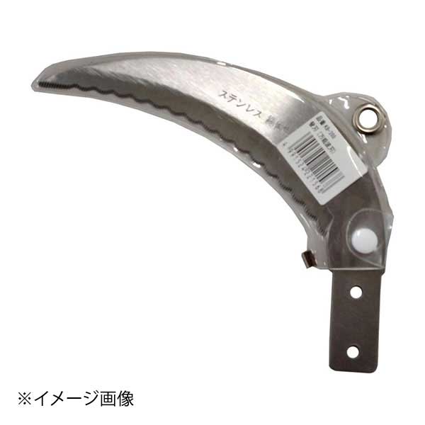 Garden Helper 角度変更のできる鎌シリーズ●角度の変更できる鎌シリーズの替刃です。●AL-200K、AL-200KS用●サイズ(mm)：125×150×1.5●重量：55g●材質：ステンレス特殊鋼●原産国：日本Garden He...
