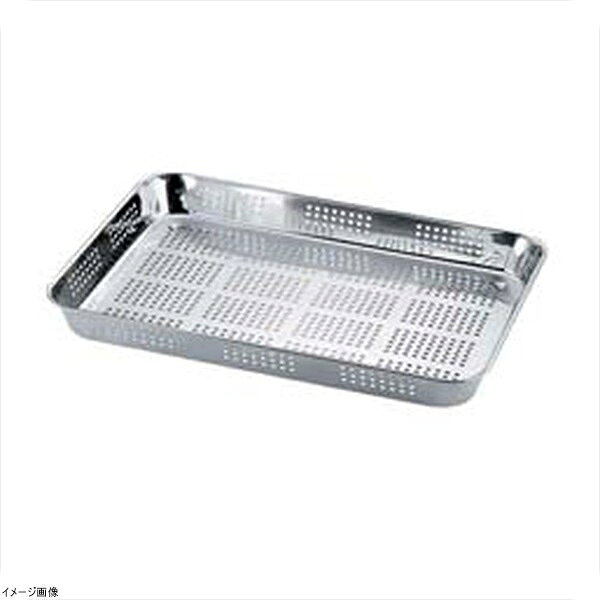 特長底からも蒸気や冷気が入りやすくなっていますので水切だけでなく、蒸し物や冷却用バットにも最適です。●耐食性ステンレス(18-8と同等)●素材が硬く丈夫です。※メーカー希望小売価格はメーカーカタログに基づいて掲載しています。(カタログ表示価...