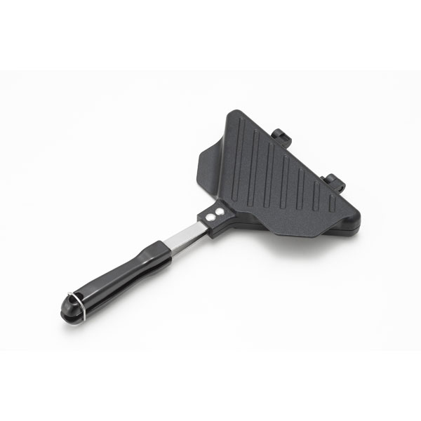 ●品番：SJ3209●商品説明：食パン1枚用のホットサンドメーカー。ちょっとお腹が空いた時やおやつにおすすめ。好み具材を挟んで焼くだけで熱々ホットサンドの出来上がり。本体はフッ素樹脂加工でお手入れも簡単。●全長(mm)：313●全幅(mm)...