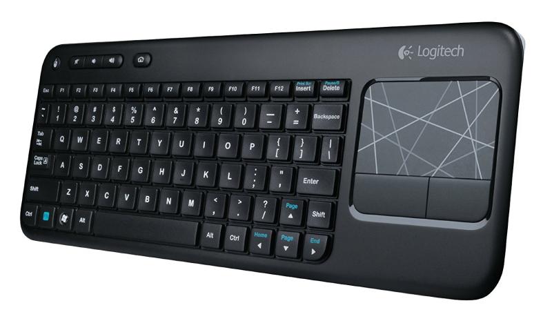 Logitech Wireless Touch Keyboard K400 with Built-In Multi-Touch Touchpad, Black 並行輸入