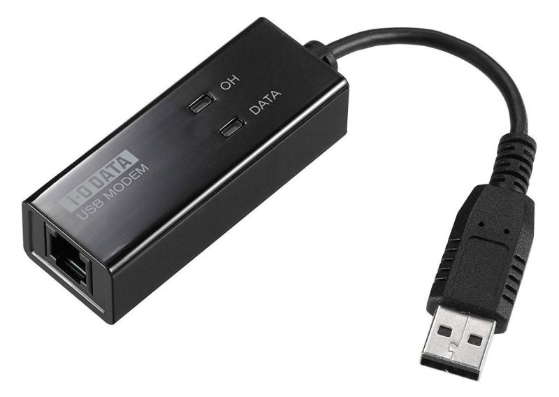 I-O DATA アナログモデム USB接続/外付け/56kbps/V.90 USB-PM560ER[特長] 56K ITU-T標準勧告 V.90プロトコルに対応外付けUSB接続 アナログ56kbpsモデム[対応OS] Windows 10...