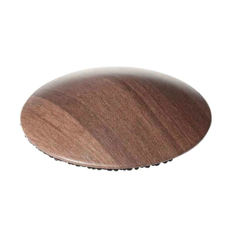 ルークラン ドアストッパー ドアリス 木目調 約φ13×2.5cm