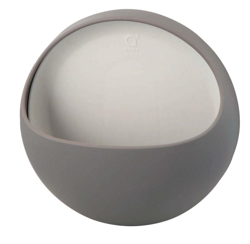 SANEI(サンエイ) せっけんおき 吸盤式 水切りスリット付き ブラウン PW1812-BR2