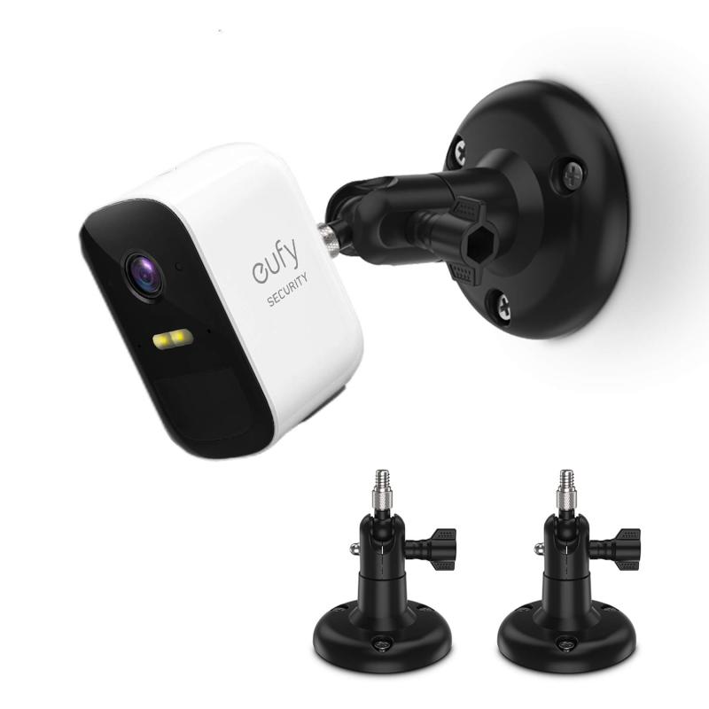 VOMENC(ヴォメンシー) 調整壁取り付けホルダー Eufycam 2、eufyCam 2C/2C Pro 2/2 Pro、3C/S300、3/S330、その他のEufycams互換モデルに対応 1/4インチネジカメラウォールマウント(2...