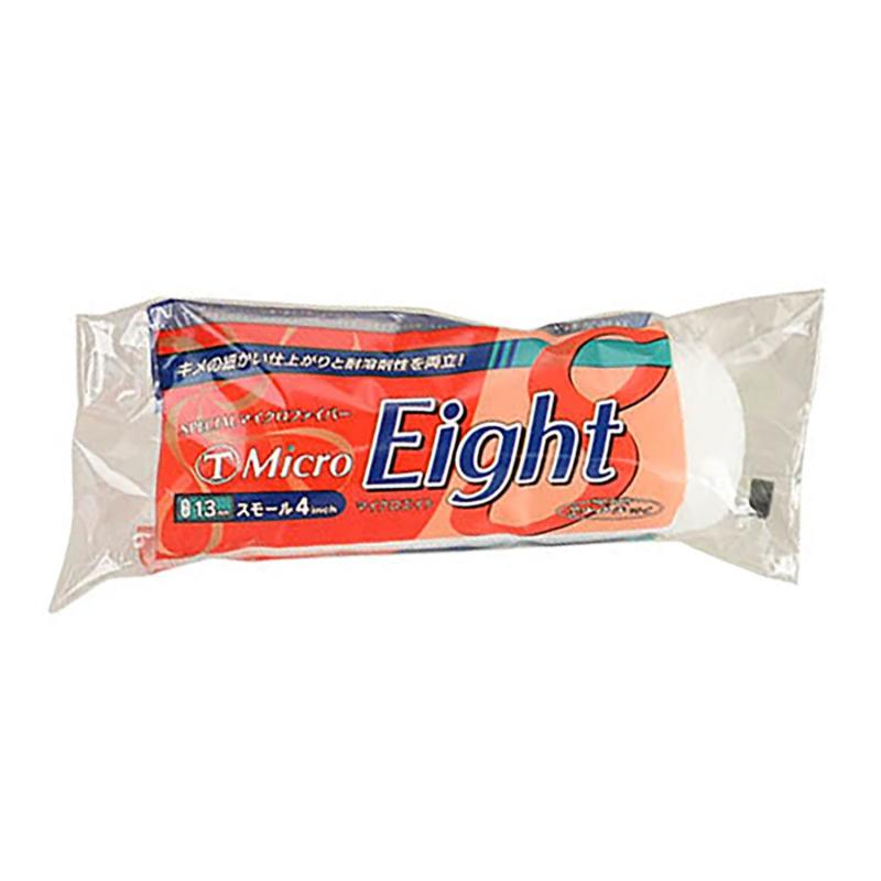 大塚刷毛 マルテー MICRO EIGHT 塗装用スモールローラー 13mm 4インチ 4S-ME13マイクロファイバーを使用した特殊繊維により耐溶剤性能に優れたローラーで塗料の飛散が少なく、キメ細かな仕上がりを維持します。絶妙なコシ感で凹...