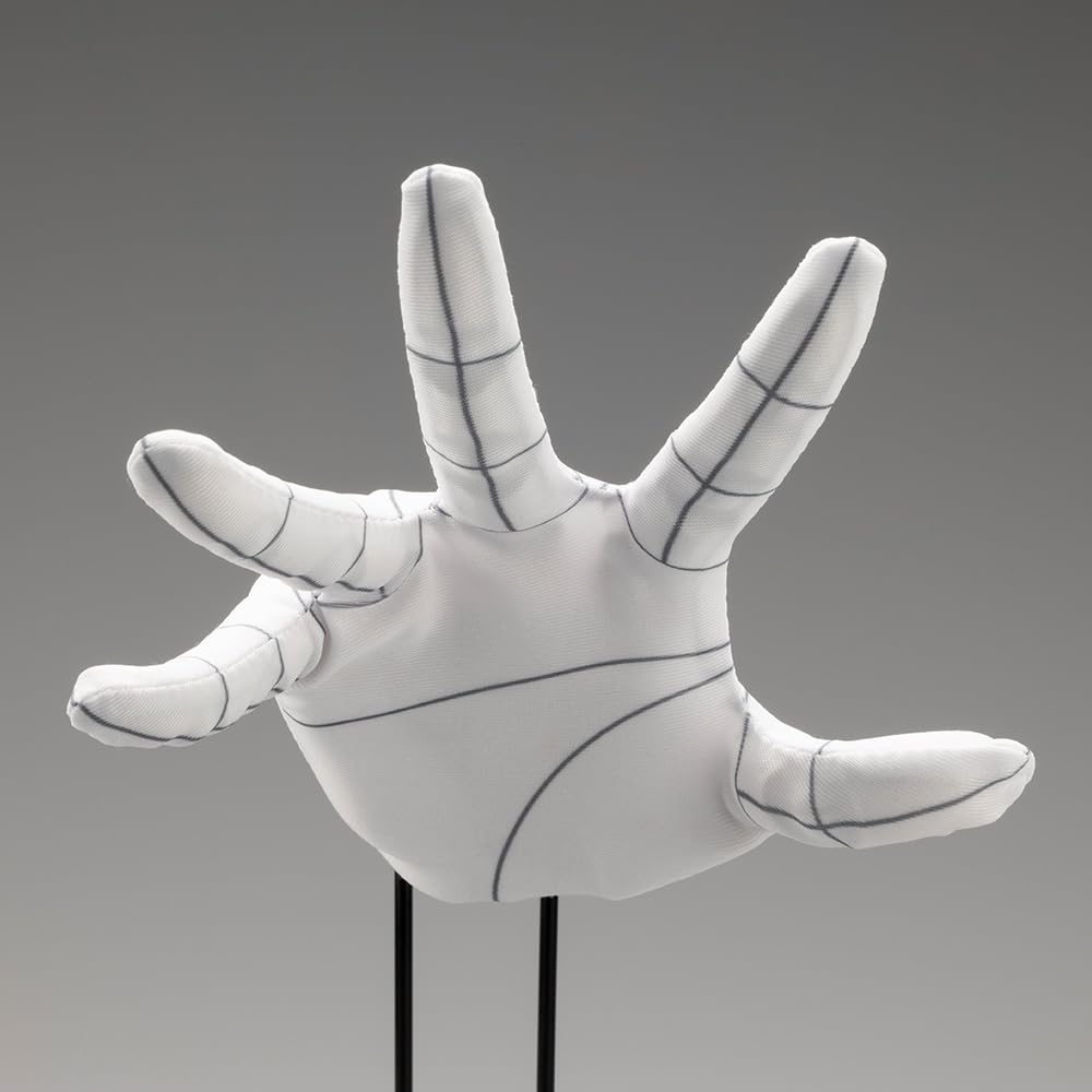 (C) KOTOBUKIYA。ARTIST SUPPORT ITEMから初の専用グッズが登場。。グリッド線がプリントされた手袋を装着することで、より奥行やバランスをとりながら作画することができます。。水かき部分もよりリアルに表現されるので更...