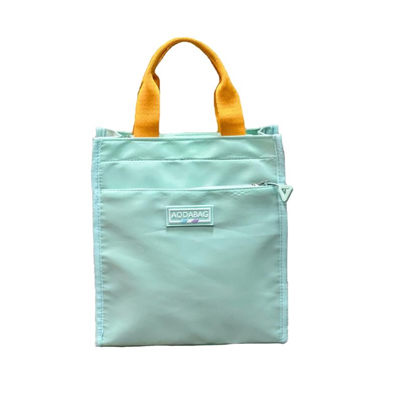 レディース ランチバッグ マザーズバッグ 手提げバッグ ミニトートバッグ 軽量 機能的 使いやすい 通勤 かばん かわいい おしゃれ【サイズ】本体/高さ：約26cm、横幅：約24cm、マチ：約12cm。軽やかなオックスフォードクロス素材のシ...