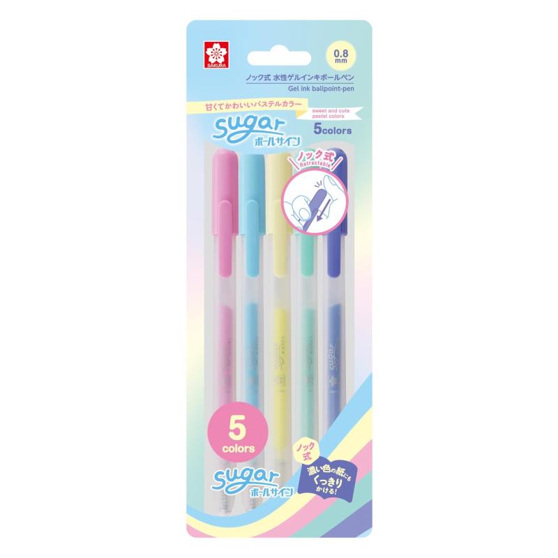サクラクレパス カラーボールペン ボールサイン シュガーノック