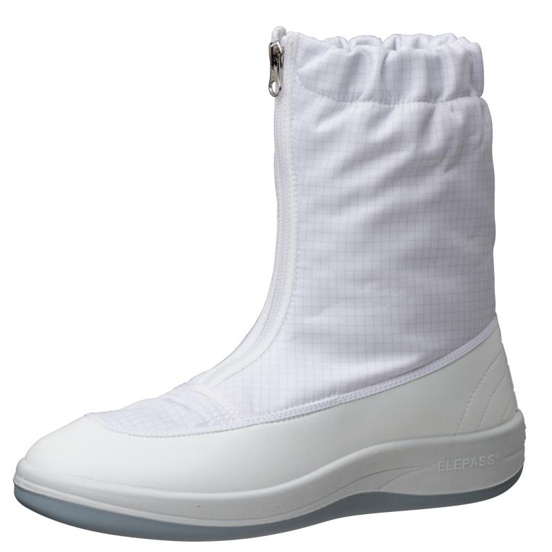 [ミドリ安全] 静電作業靴 JIS規格 エレパス クリーンブーツ 軽量 衝撃吸収 洗濯可 SU551[規格] ●JIS T8103（ED-W “一般静電作業靴” /C2 “環境区分：2” ）/人工皮革製　●IEC61340-5-1に対応　●...