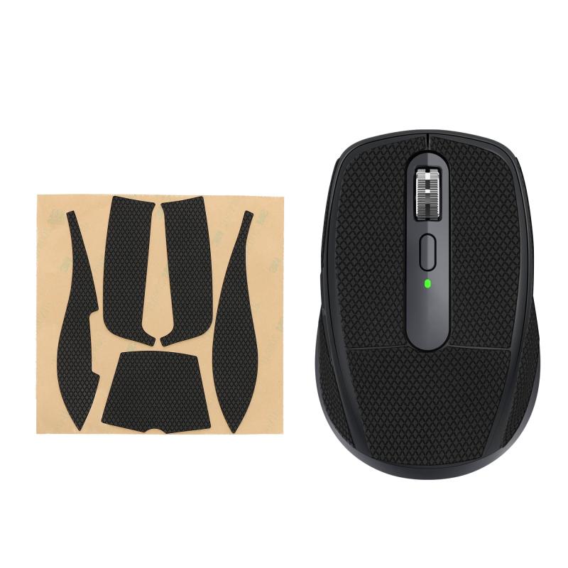kwmobile マウスグリップ Logitech MX Anywhere 3 (not 3S)対応 グリップテープ - 滑り止め カット済 厚さ0.5mm 黒色ぴったり: Logitech MX Anywhere 3 (not 3S)対応...