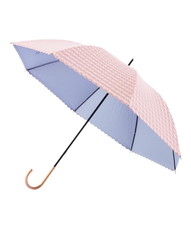 [estaa エスタ] MOONBAT(ムーンバット) 一級遮光 遮熱 UV遮蔽 日傘 【晴雨兼用】 50cm レディース 3D 長傘