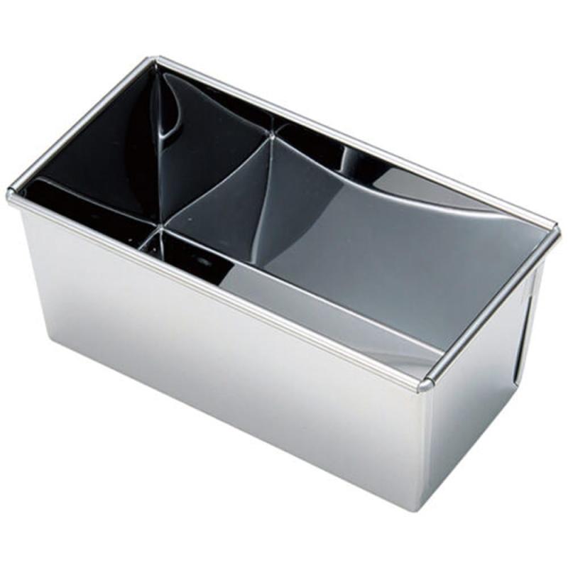 タイガークラウン(Tiger Crown) ケーキ型 シルバー 95×233×85mm ST合せパウンド型1.5斤 大 18-0ステンレス 179サイズ:98×233×85mm本体重量:217g本体:ステンレス原産国:日本