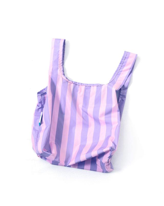 KIND BAG(カインド バッグ) 100% ペットボトル再生 エコバック ミニサイズ mini Purple stripes 3891036 小【サイズ】26×43×14cm【耐荷重】10kg【重量】40g【素材】ポリエステル(リサイク...