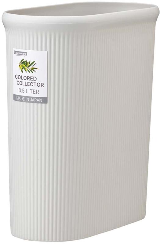 岩崎工業 ゴミ箱 カラードコレクター スリム M ホワイト L-1070 WH 日本製●サイズ:14.5×29×30cm●材質:ポリプロピレン●生産国:日本