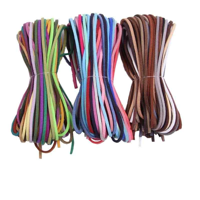 YFFSFDC スエード 革紐3.【素材】合皮（スウェード調）サイズと色は実物と多少の誤差は御座いますのでご理解下さい。