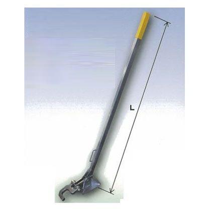 マルサ 杭抜き 50 シルバー 1280mm （K-50）打ち込みパイプ・杭抜き機全長：約1280mm 力点荷重：80kg以内(グリップカバー部分)スチール 溶融亜鉛メッキ