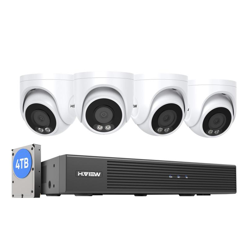 H.VIEW 800万画素 フルカラーカメラセット