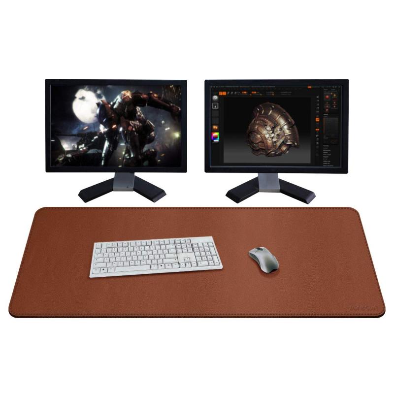 ZORESYN XL XXL 3XL Large Mouse Pads - PU Leather Extended Large Gaming Mousepad Desk Mat - Nonslip Base and Waterproof D...