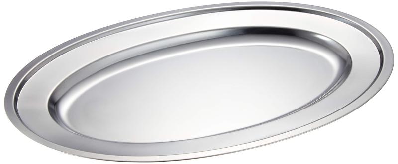 寿金属工業 18-0 並 小判皿