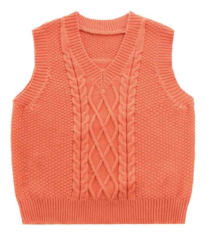 [Maeau] スクールベスト 女の子 学生 セーター ニット 男の子 キッズ 春 秋 無袖 小学生 子供 中学生 ガールズ 高年生 ボーイズ 制服 Vネック 通学通園 日常 90~170快適＆良い生地:このベストは、あなたの体を快適に保つ...