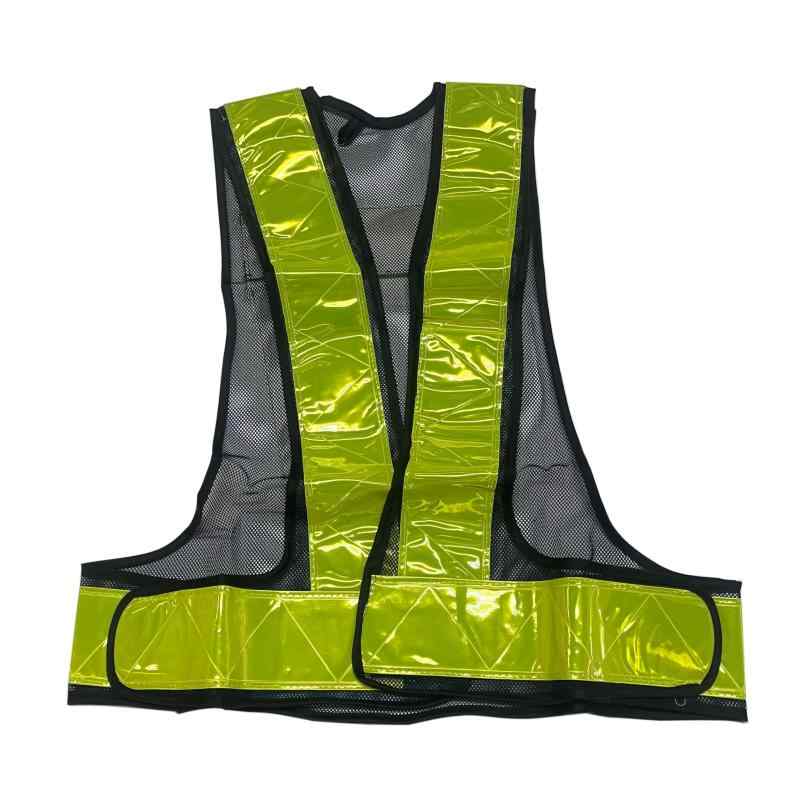 反射安全ベスト ネイビー×イエロー フリーサイズ 292502通年用