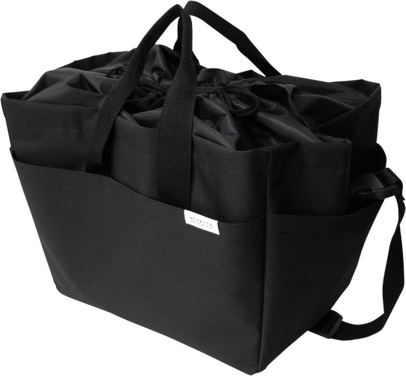 保冷のできるレジかごバッグ ROUGH ROUGHサイズ:本体/約幅66.5×奥行21×高さ28.5cm(持ち手含まず)肩掛け紐/約130cm(最長)材質:表生地/ポリエステル100%中材/発砲ポリエチレン中生地/PEVA生産国:中国製備考...