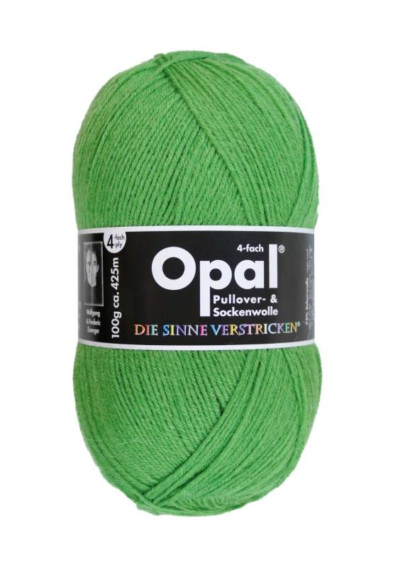 Opal オパール ソックヤーン 毛糸 『Uni (ユニ) 4-ply 1990番色』素材:ヴァージンウール75%、ポリアミド(ナイロン)25%<br>仕立:約100g玉巻(糸長約425m)<br>推奨編針サイズ:ヨ...