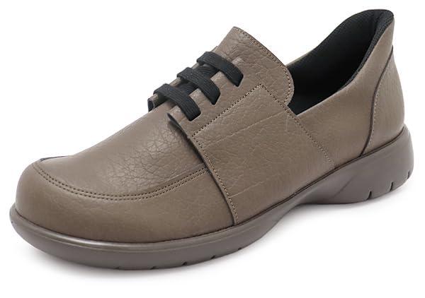Re:getA(リゲッタ) メンズ R-403M ハンズフリーシューズ SuttOn(スットオン) ゴム紐 レースアップ カジュアル メンズ 歩きやすい 履きやすい 疲れにくい コンフォート 日本製フラットシューズ表素材はお手入れしやすい人...