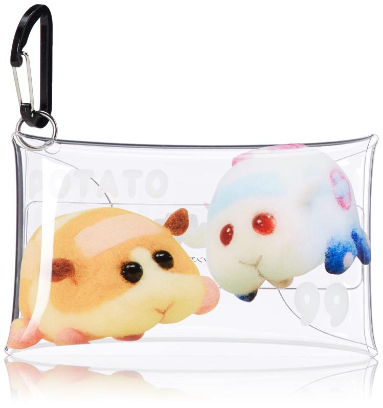 [プイプイモルカー] パスケース 定期入れ puipuimolcar0002 レディース クリアタテ7cmxヨコ11.5cmxマチ1cm