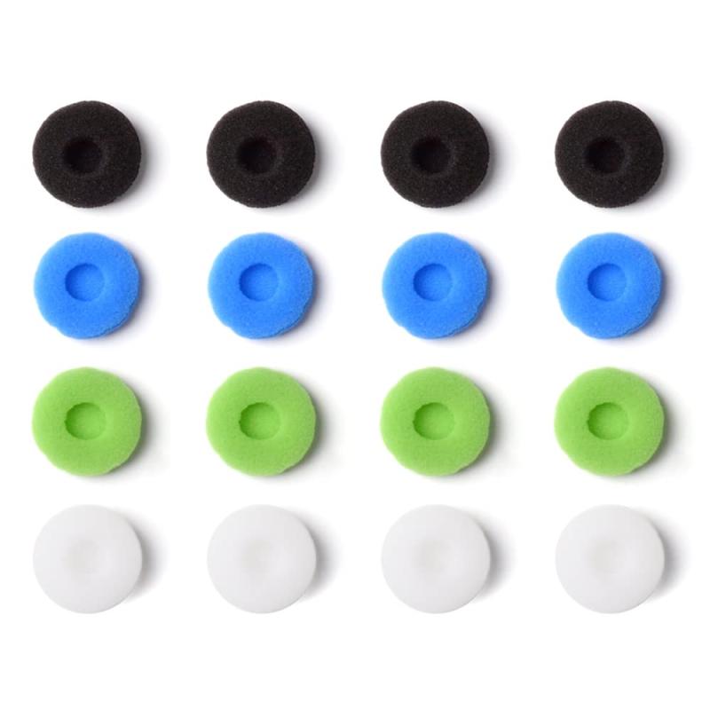 NICEHCK イヤホンパッド スポンジ製 交換用 イヤホン用イヤークッションカバー 24個入り（12ペア） 高弾性 耐久性 DIYイヤホンのアクセサリー EB2S、B70、Traceless、EBX21、ST-10s、RW-2000、RW...