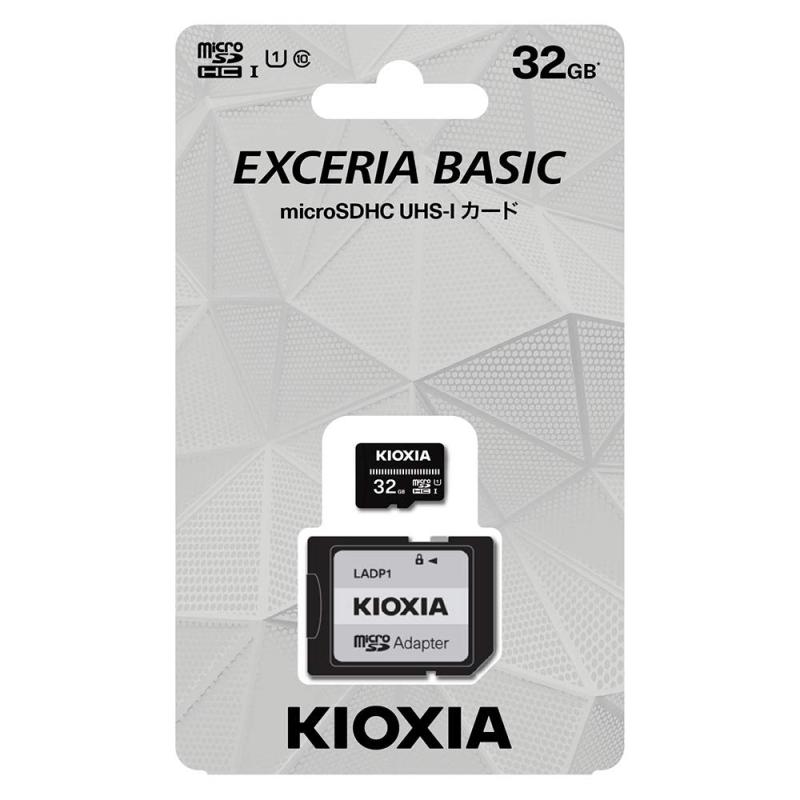 キオクシア microSDメモリーカード 32GB KCA-MC032GS (1個) マイクロSD SDカード メモリカード KIOXIA