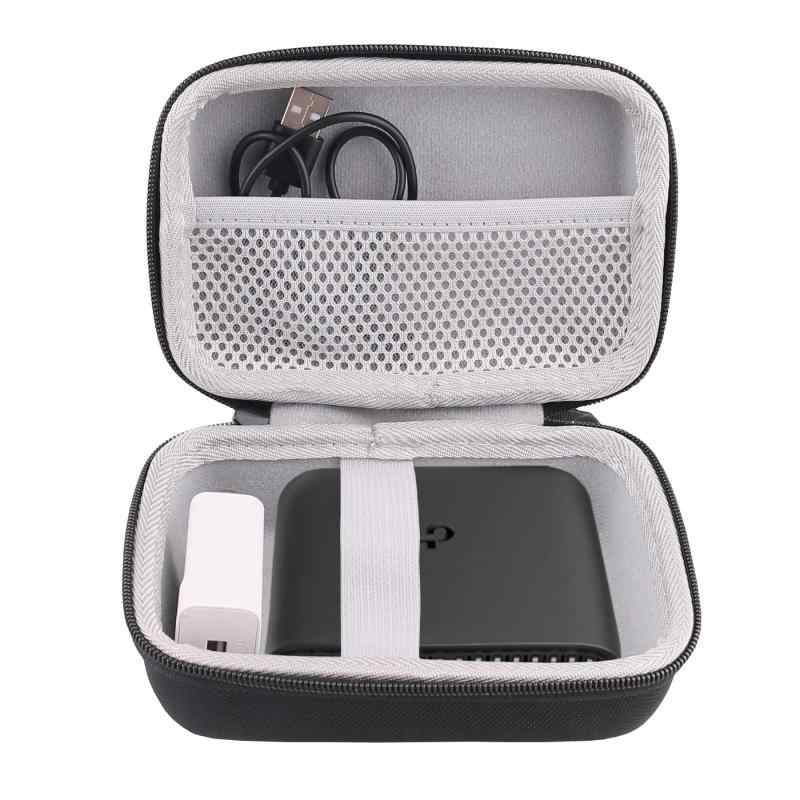 WERJIA 収納ケース 互換性 TP-Link AX1500 WiFi 無線 トラベルルーター,ホテル 空港 カフェ WR1502X/A 収納ケースWERJIA 収納ケース 互換性 TP-Link AX1500 WiFi 無線 トラベルル...