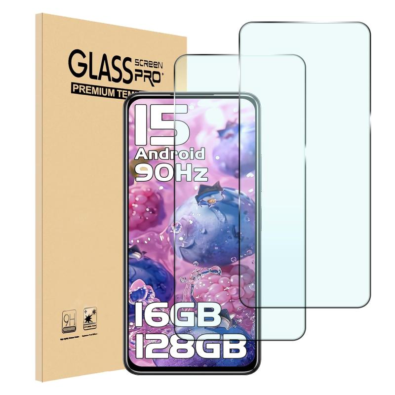 For 対応 Oukitel C65/C65 Pro/C58/C58 Pro ガラスフィルム 指紋防止 Oukitel C65/C65 Pro/C58/C58 Pro 保護フィルム 指紋認証 ShellChic 耐衝撃 強化ガラス液晶保護フ...