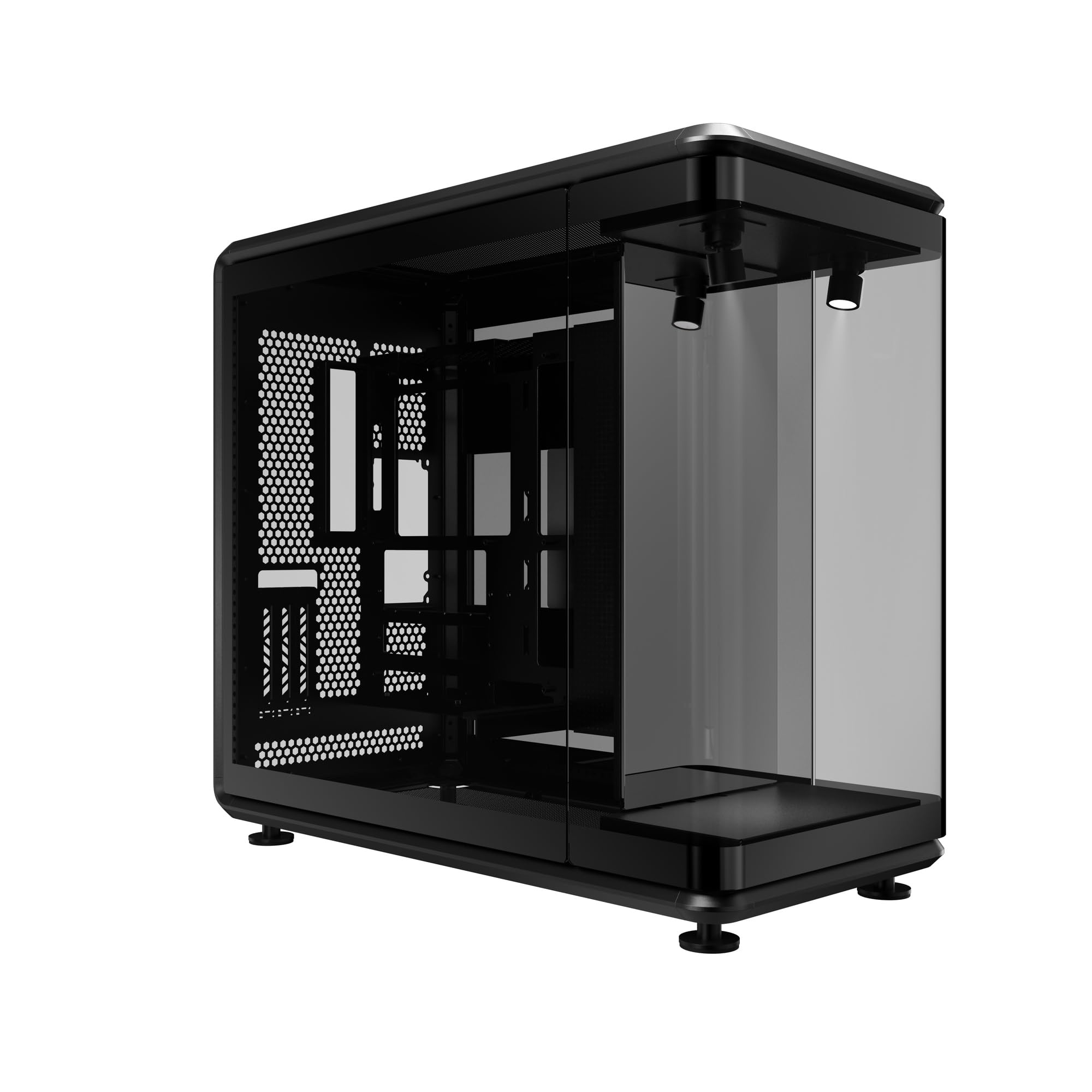 対応マザーボード： Mini-ITX, Micro-ATX, ATX, BTF (ATX)。フロントコレクターディスプレイの最大寸法（高さ x 幅 x 奥行き）： 360 x 220 x 118 mm、製品寸法：549 x 291 x 58...