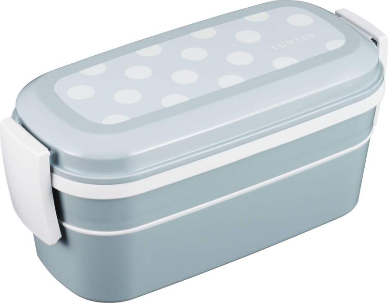 アスベル ランチボックス弁当箱 ランタスDT CS-T600 グレー 600ml 3556サイズ：19.3×8.9×8.9cm容量：660ml（上段310ml/下段290ml）材質：上フタ・箸/AS樹脂、上容器フタ/シリコーンゴム、上容器・...