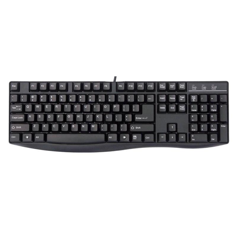 Solidyear キーボード ACK-230E-BK 英語（黒）PS/2 ・キーボードは「英字」です。 ・コネクタは「PS/2」です。（USBではありません。）キー移動量：4.0±0.3mm　　　動作位置：1.35±0.2mmキー動作力：...