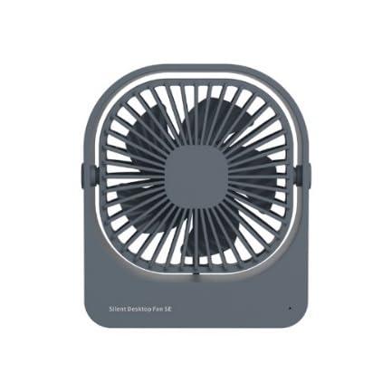 Mottinhill 卓上扇風機 デスクトップ 静音ファン ワイヤレス - 360°回転 3段階の速度設定 長持ち ポータブル冷却ファン オフィス、自宅、寮用 - F102 (グレー)Mottinhill 卓上扇風機 デスクトップ 静音ファ...