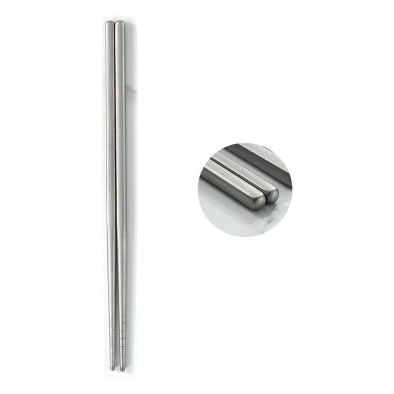 OptiPro 箸 チタン製 角箸 キャンプ 箸 23cm 長い 太い チタン箸 軽量 頑丈 滑り止め 直火 バーベキュー用箸 調理器具 登山 キャンプ キャンプ用品 日常使い【耐久性が高く、耐熱性】純チタン製の箸は優れた耐熱性を持ち、変形...