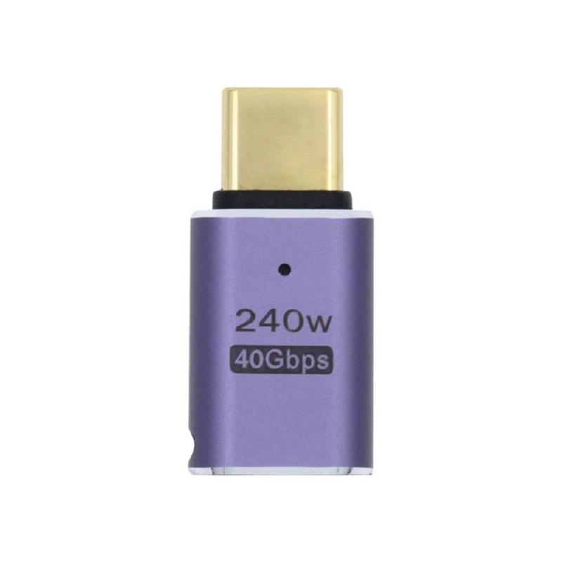 xiwai USB 4 240 W 40 Gbps 8 K 60 Hzアダプタ、C型公転母240 W電源40 Gbpsデータ8 Kビデオアダプタ、NS Phoneノートパソコンに適用