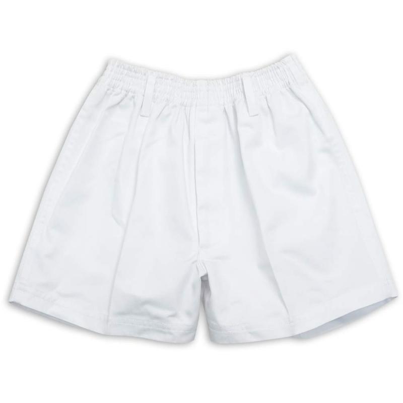 [アッシュベリー] 子供用祭りパンツ/布帛白無地ショートパンツ/透けにくい/短パン/体操着/キッズ/ジュニア/男の子