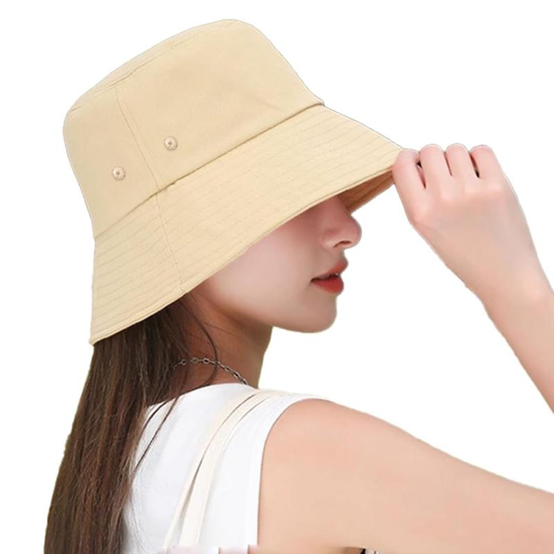 [Alicret] 帽子 レディース UVカット帽子 ハット 日焼け防止 【つば広・小顔効果・折りたたみ】日よけハット あご紐 帽子 登山 通勤