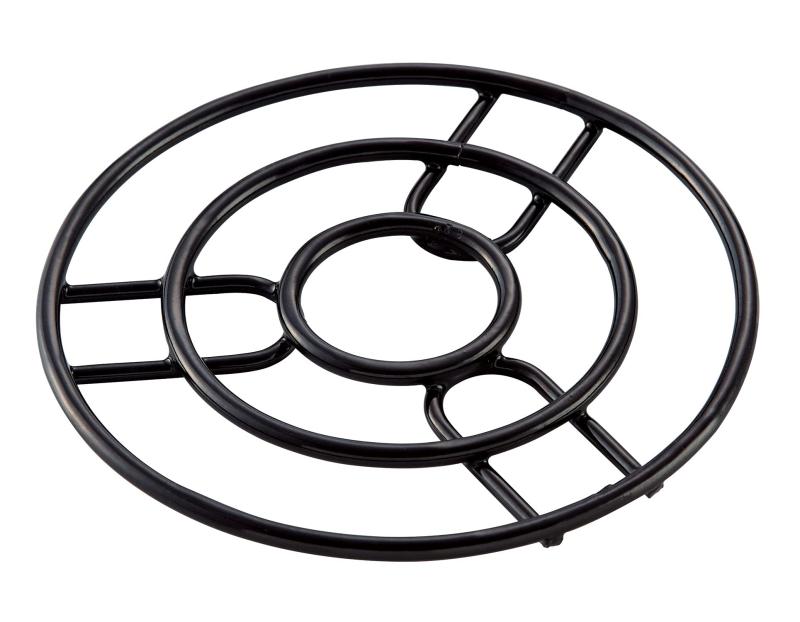 トップラボ(Top Labo) ホーロー加工の五徳リング 254279小さいお鍋のがたつきを防ぐミニ五徳。[サイズ]約12×12×高さ0.7cm[重量]約84g